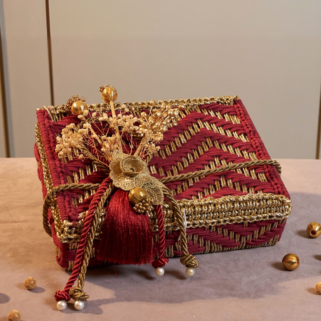 The Maroon & Gold Royale Box | Era Luxe Gifting